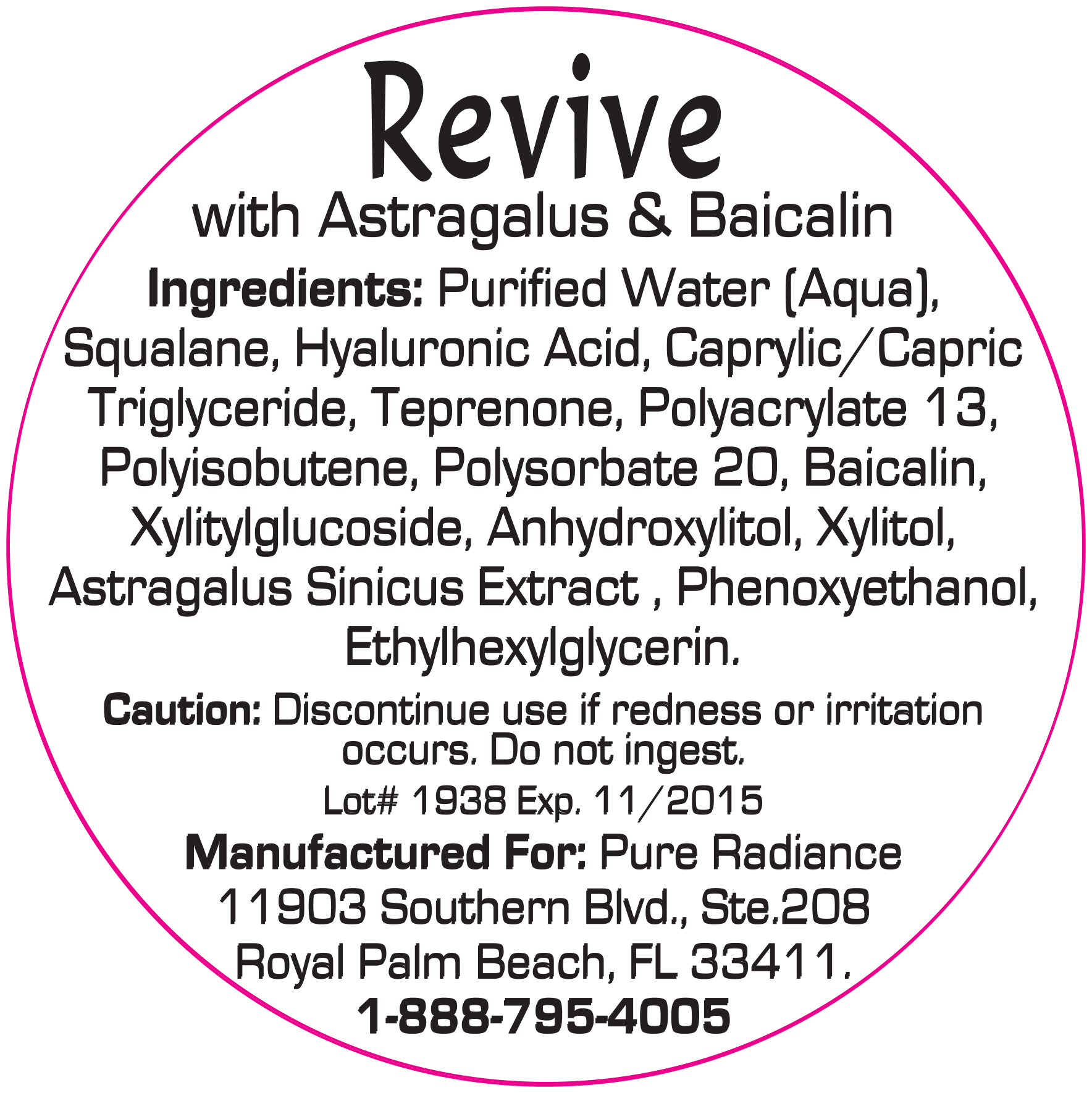 Pure Radiance Revive DNA Cream